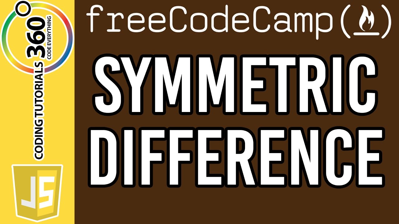 Symmetric Difference Free Code Camp Advanced Algorithm Scripting