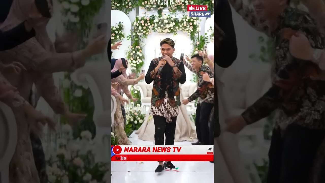 Viral! Wedding Reception Event Goes Lively, Bride and Groom Are Surprised #husbandandwife #latest...