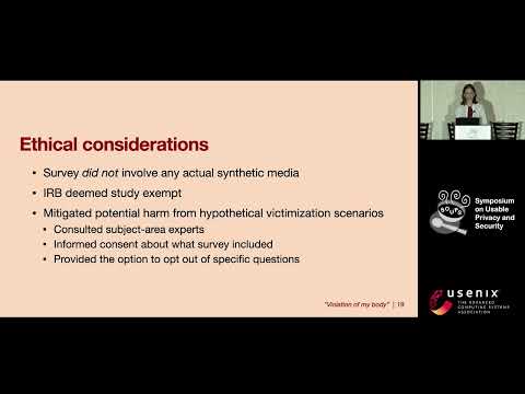 SOUPS 2024 - "Violation of my body:" Perceptions of AI-generated non-consensual (intimate) imagery