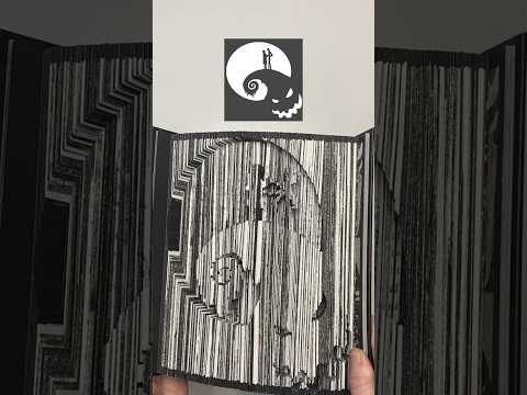 Nightmare Before Christmas Book Art