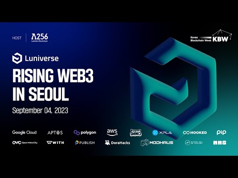 [KBW] Luniverse Rising Web3 in Seoul at Google Startup Campus Seoul - Recap