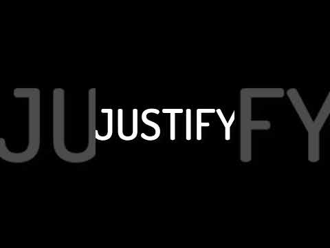 Definition of Justify
