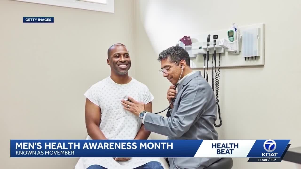 November or 'Movember,' it's time for men's health awareness