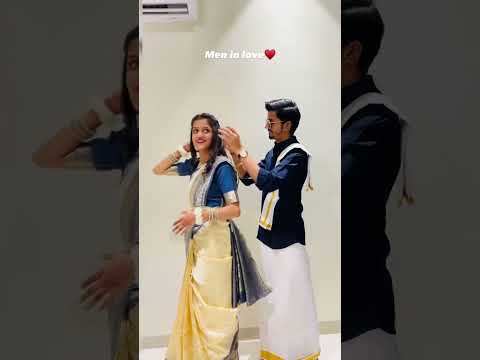 Men in love | south indian dress | reel love | #southindian #reels #viralvideo #couplegoals #travel