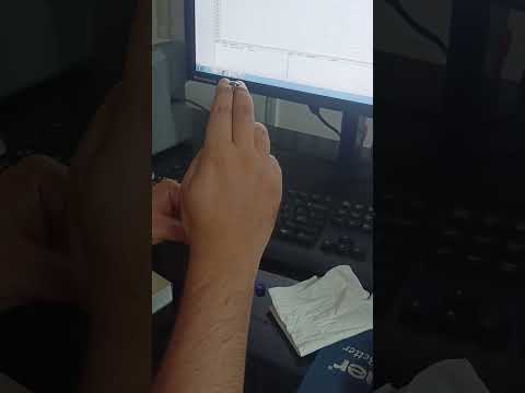 Manually sample injection in #GC - #MS...