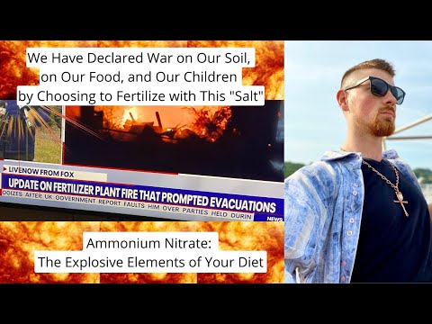 Ammonium Nitrate: The Explosive Element in Your Diet