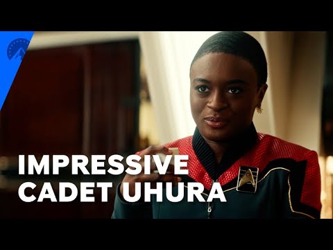 Star Trek: Strange New Worlds | Cadet Uhura's Impressive Linguistic Skills (S1, E2) | Paramount+