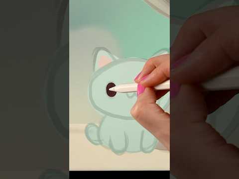 Kawaii Mage Drawing on iPad #procreatetutorial #inspiration
