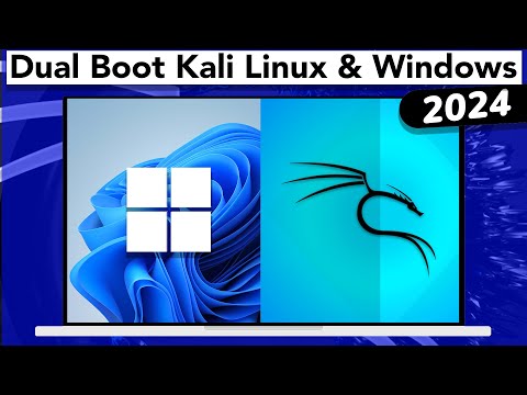 How to Dual Boot Kali Linux 2024.1 and Windows 11 (Under 10 Minutes)
