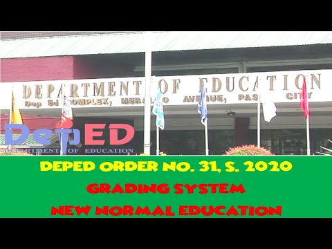 NEW GRADING SYSTEM | New Normal Education | DepEd | 2020