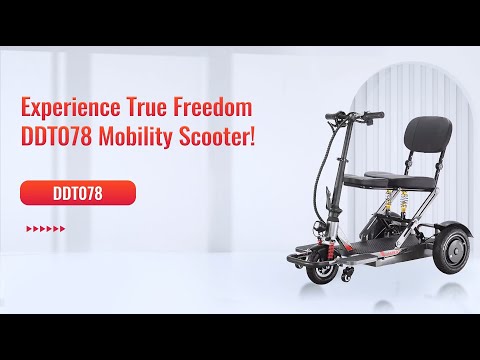 Experience True Freedom: DDT078 Mobility Scooter!