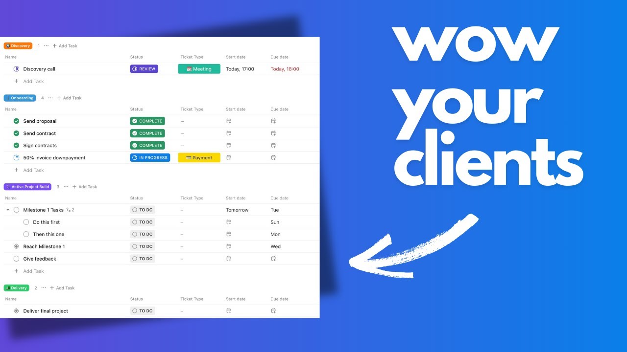 How to Transform ClickUp into Your Ultimate Client Portal in Minutes