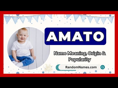 Amato - Baby Boy Name Meaning, Origin & Popularity - RandomNames.com