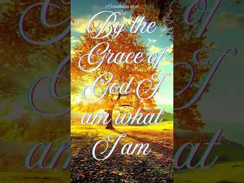 πΏ"By the Grace of God, I am what I am" βοΈβ¨ | 1 Corinthians 15:10 ππ