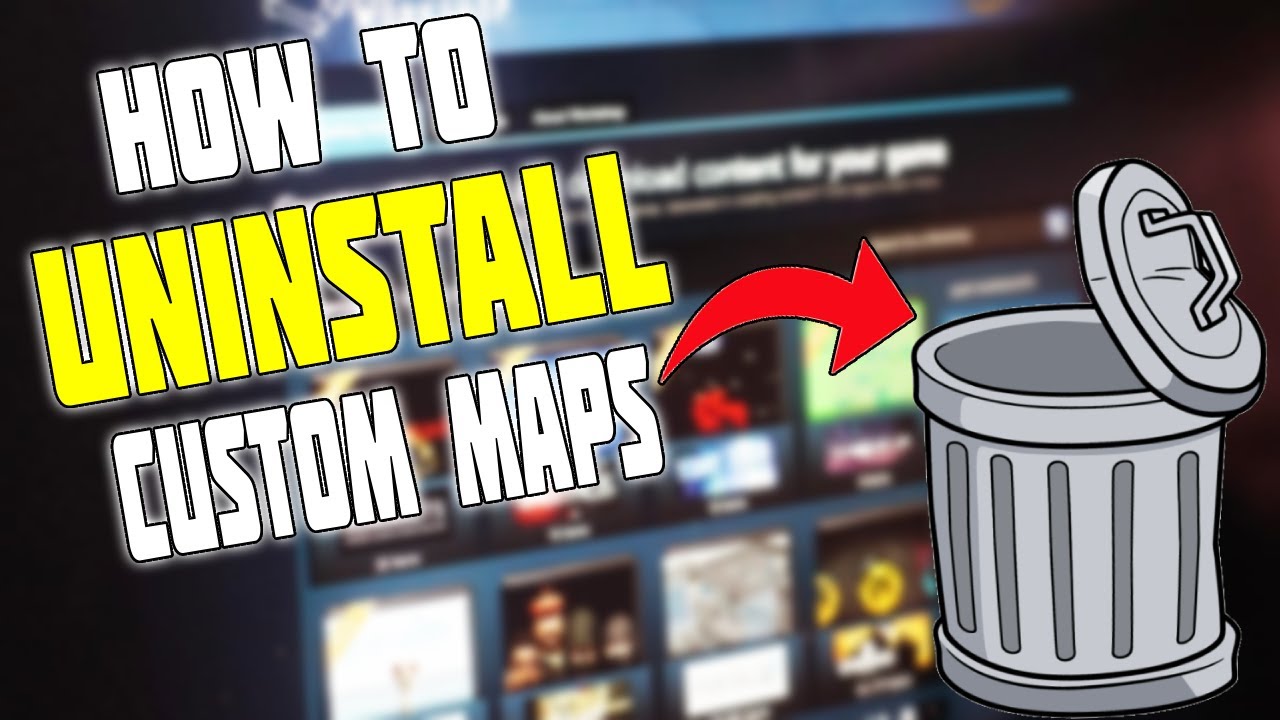 60 Second Guide: HOW TO ACTUALLY DELETE WORKSHOP MAPS