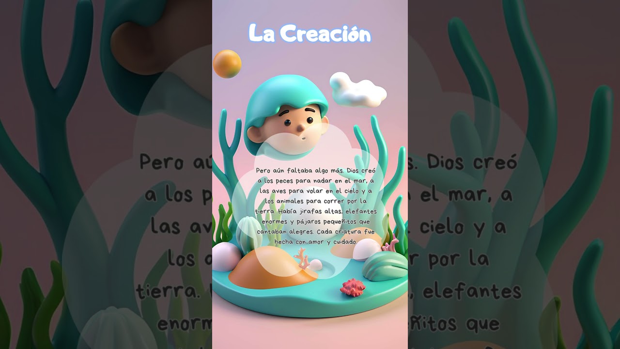 Cuento 1 - El Gran Creador #Colección #Cuentos #Cristianos