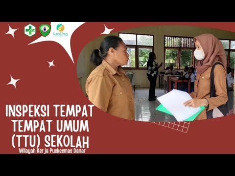 INSPEKSI KESEHATAN LINGKUNGAN TEMPAT TEMPAT UMUM (TTU) SEKOLAH DEMI HIDUP SEHAT LINGKUNGAN SEHAT