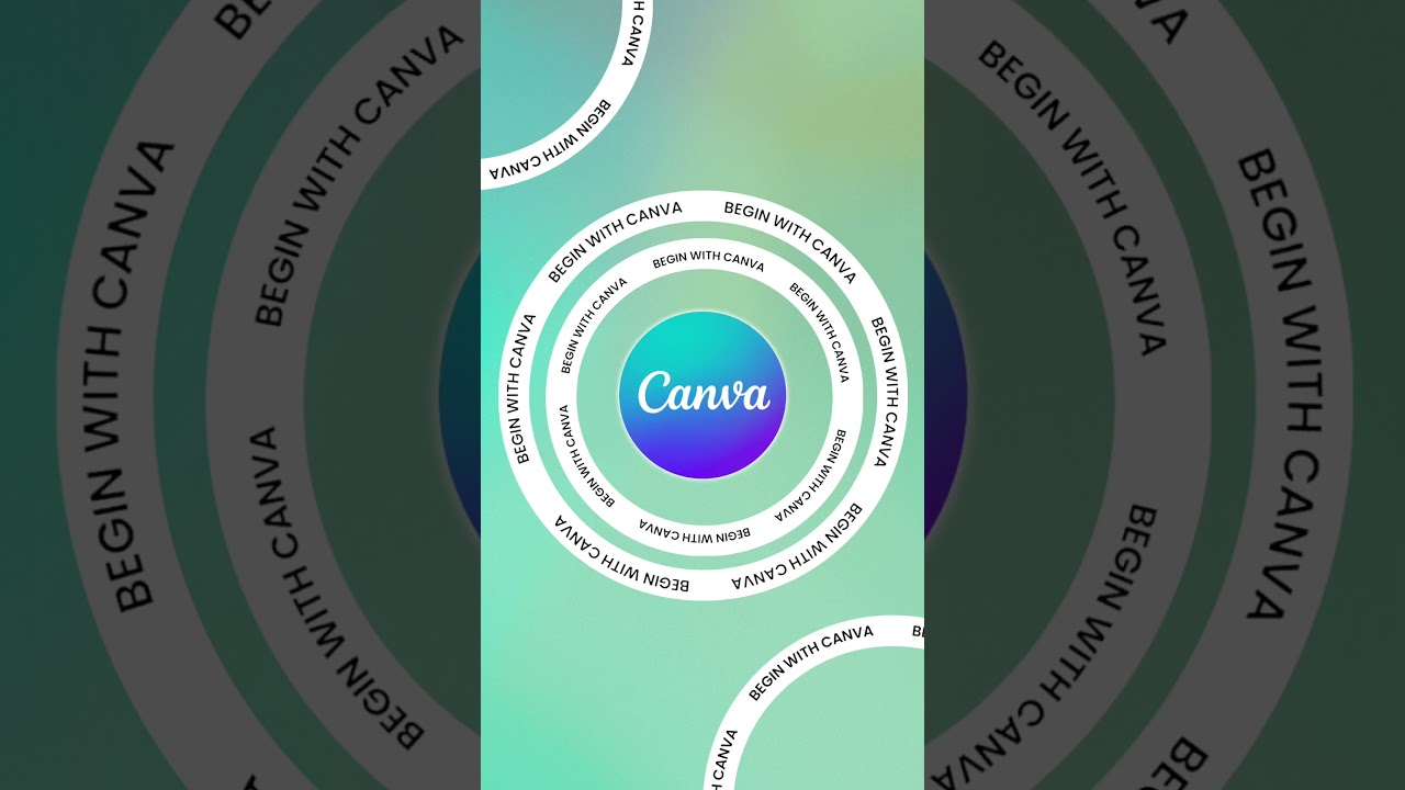 Rotating Text Animation in Canva | Easy Steps | #canvatips #tutorial #canva