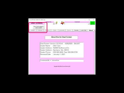 Find Stocknumber by Car Model