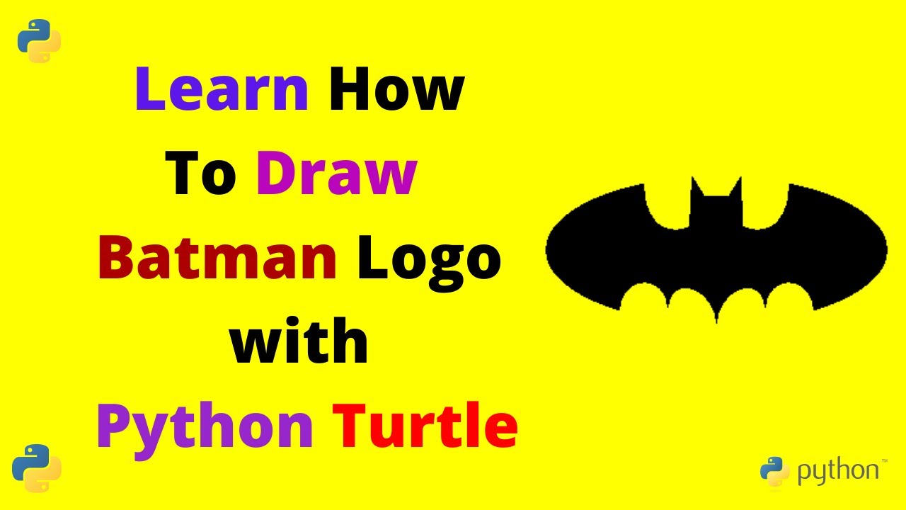 Draw Batman With Python