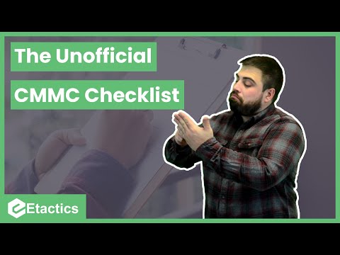 The Unofficial CMMC 1.02 Checklist