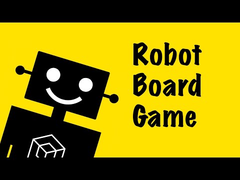 I built a Fun Robot Board Game for Kids!