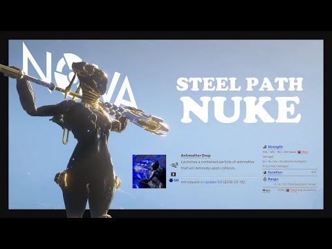 PSA: New Nova Antimatter Drop Build [Warframe]