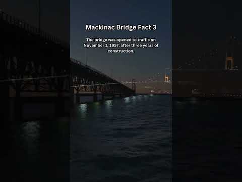 Mackinac Bridge Fact 3 #Michigan #Mackinac #Learning #interesting #history