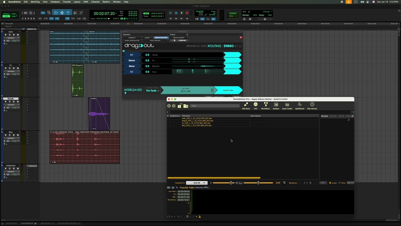 Dragout 2 Tutorial - Export Tracks/Stems