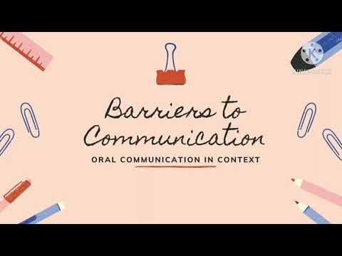 Barriers to Communication