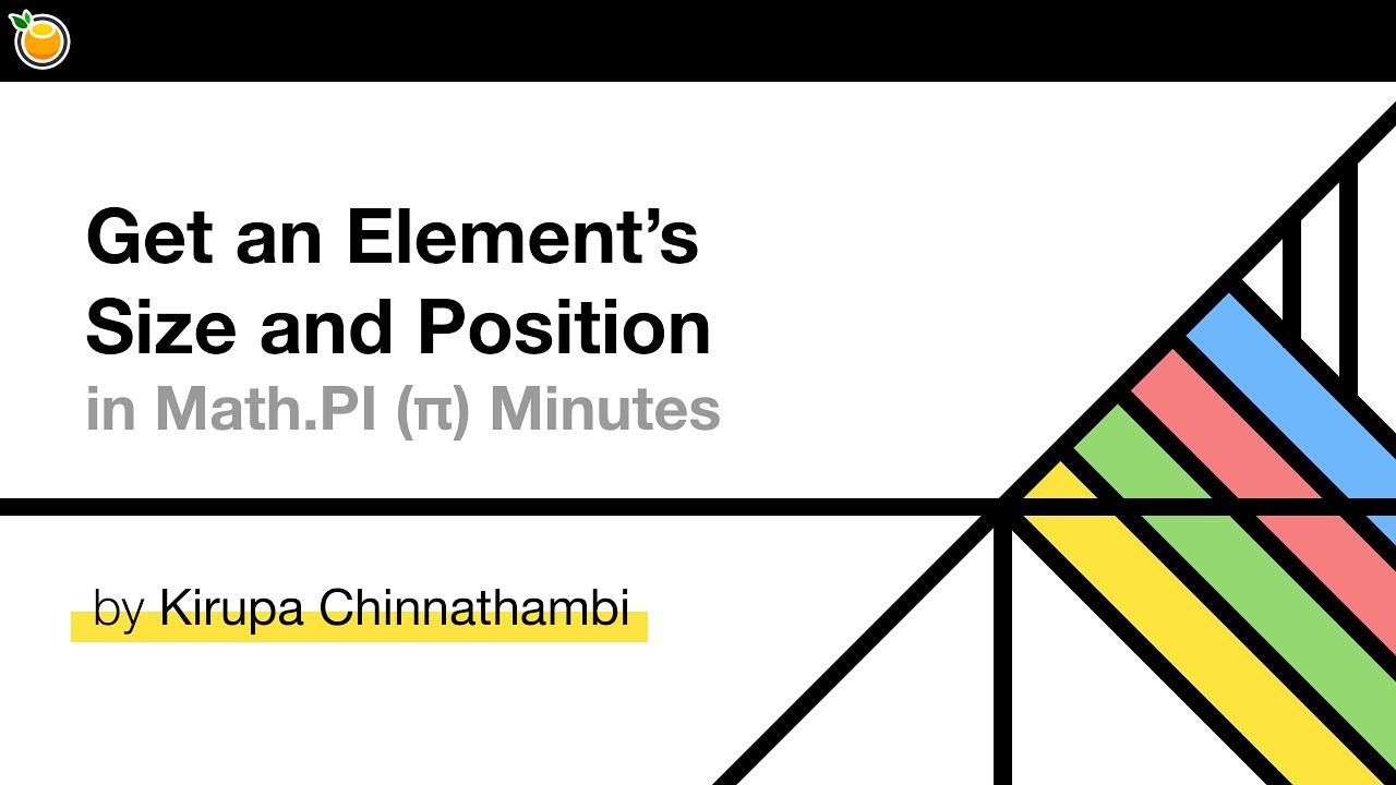 Get an Element's Size and Position