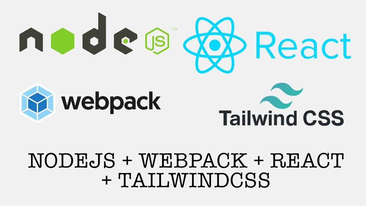 NodeJs + React + Tailwindcss con Webpack