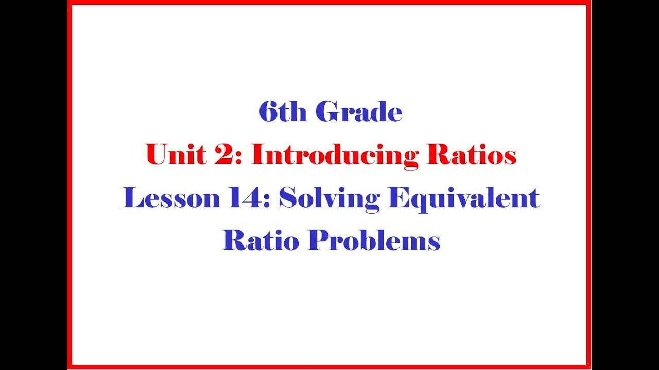 6 2 14 Grade 6 Unit 2 Lesson 14 Morgan - Open Up Resources