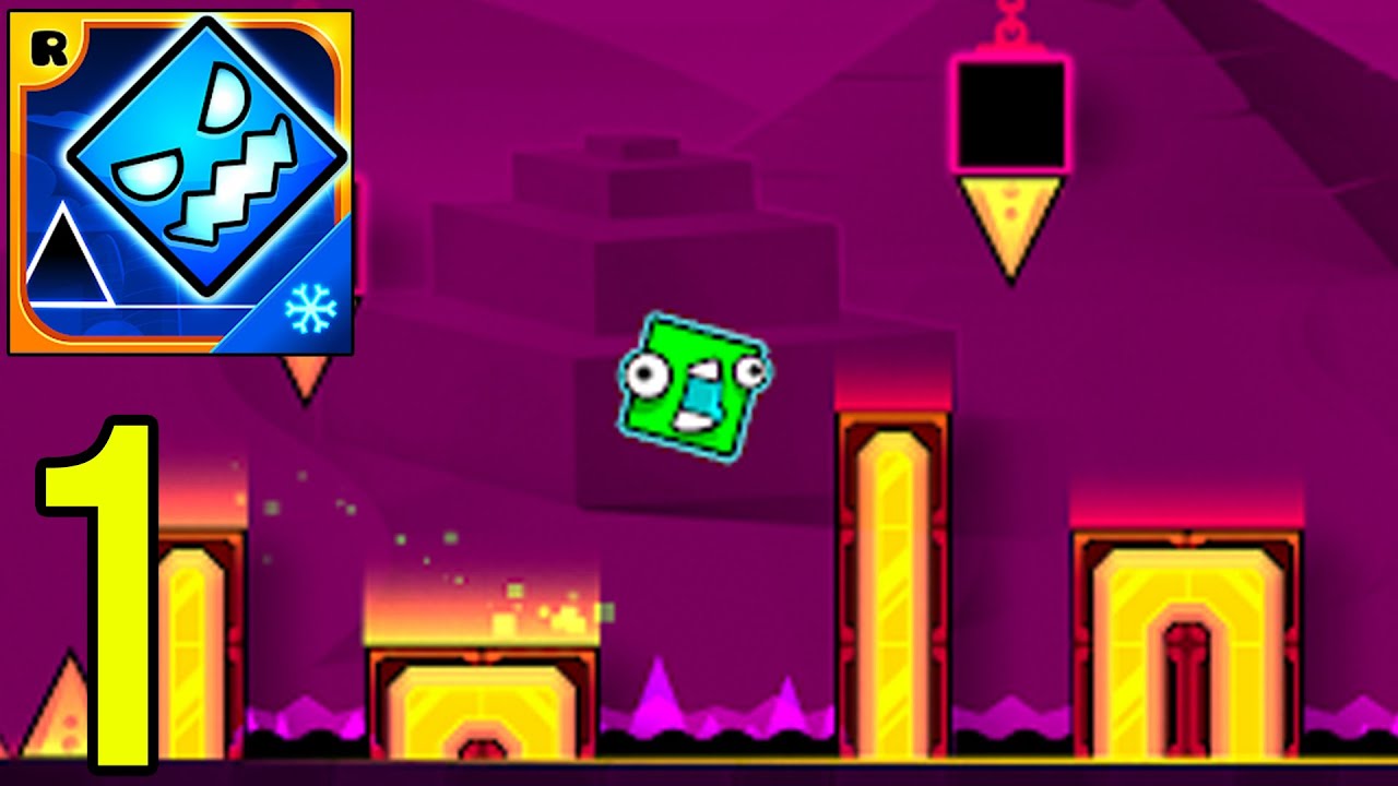 Geometry Dash Subzero - Gameplay Walkthrough Part 1 (iOS, Android)