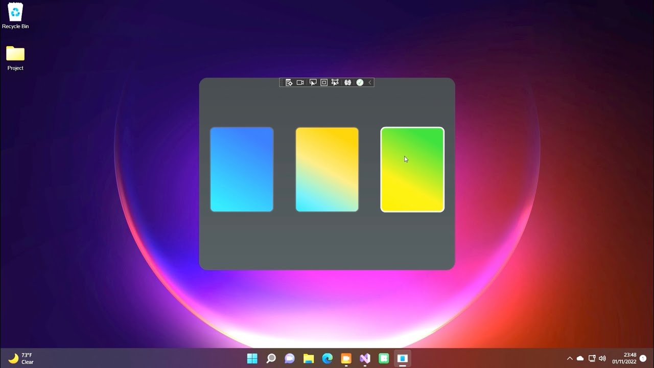 Linear Gradient Brush As Button Background Styles - C# WPF Microsoft Visual Studio | Programming