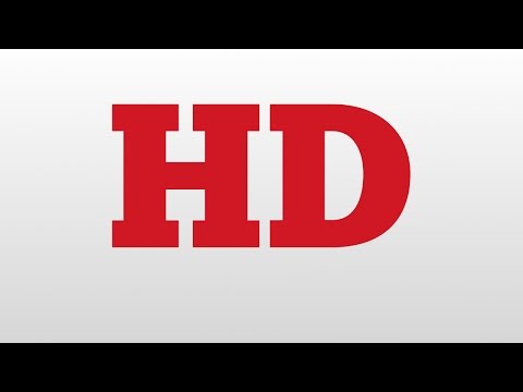 HD meaning and pronunciation