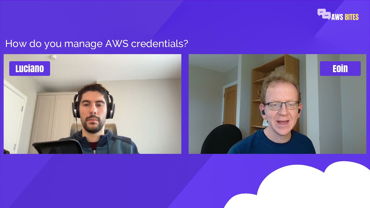 12. How do you manage your AWS credentials?