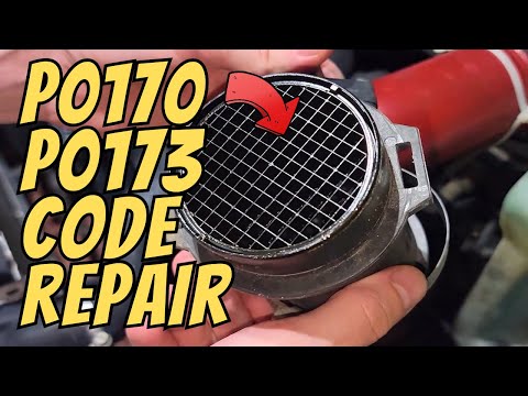 P0170 & P0173 Fix | Mass Air Flow (MAF) Sensor Replacement | Mercedes-Benz W202 C230 Kompressor