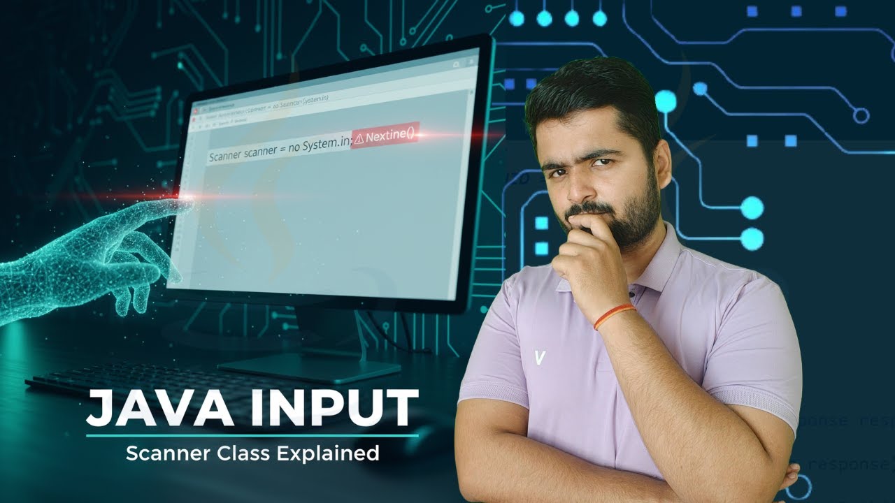 How to get User Input in Java? | Scanner Class Full Tutorial (Hindi-English)