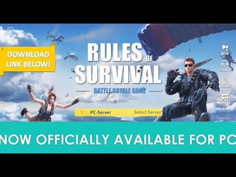 Install & Play Official Rules Of Survival PC Version Game Now!