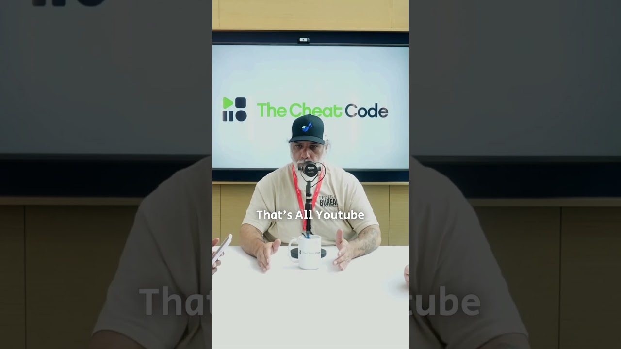 . You are your own algorithm #TheCheatCode