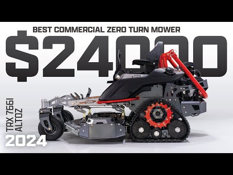 Best Commercial Zero Turn Mower | 2024 Altoz TRX 766i [With ALL NEW TERRAFLEX Track]