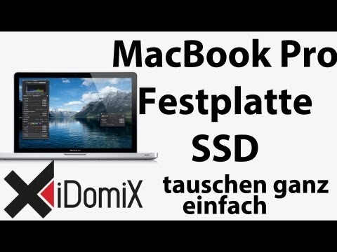 Apple MacBook (Pro) Festplatte HDD und Arbeitsspeicher RAM tauschen