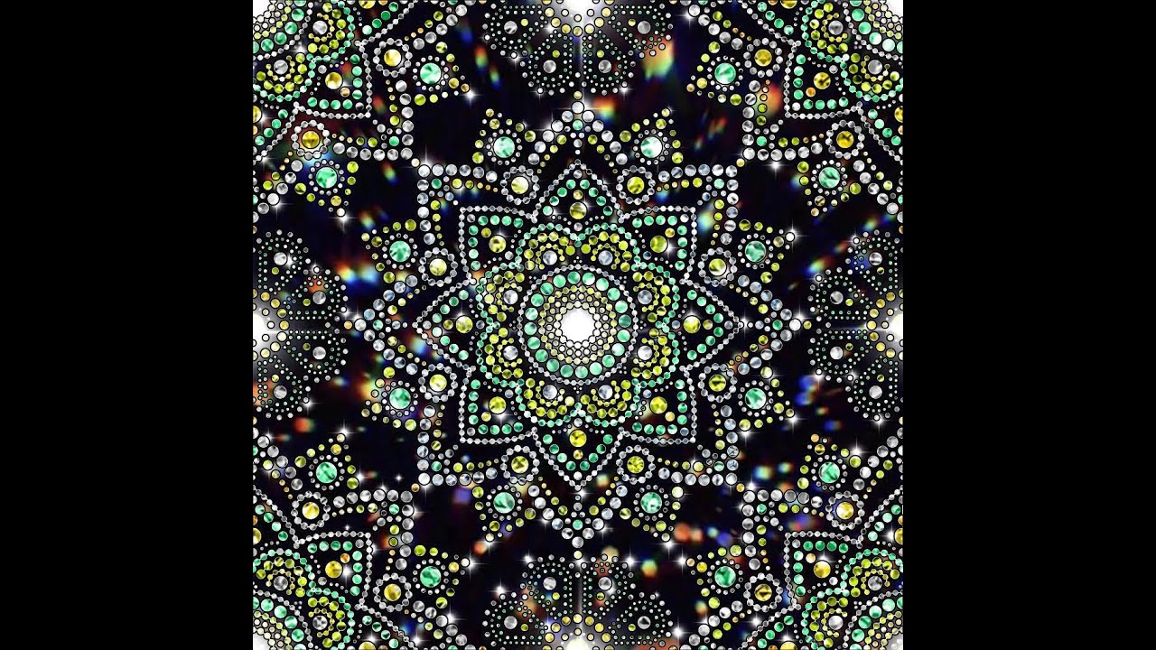 How to colour a mandala digitally