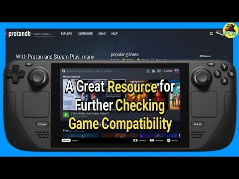 Steam Deck - Check out ProtonDB for a better games compatibility list #ProtonDB #SteamDeck #PCN