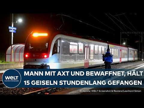 GEISEL-DRAMA IN DER SCHWEIZ: Polizei erschießt Geiselnehmer in Regionalzug – Motiv zunächst unklar