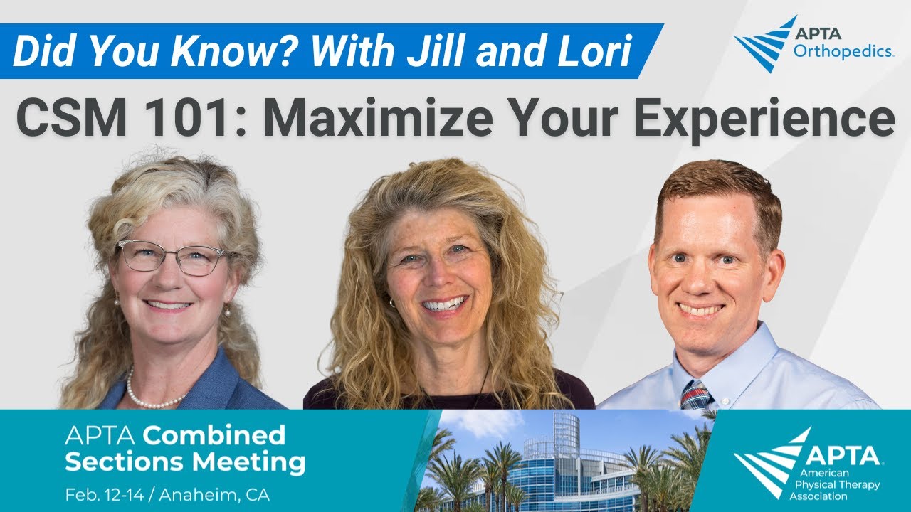 CSM 101: A Beginner’s Guide to Networking and Sessions for PTs & Students