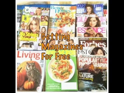 How To Get Magazine Subscriptions At No Cost To You Plus A FREE Sample Magazine Haul