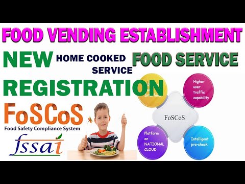 Foscos FSSAI Food Vending Establishment Food Service Registration 2021