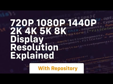 720p 1080p 1440p 2k 4k 5k 8k display resolution explained